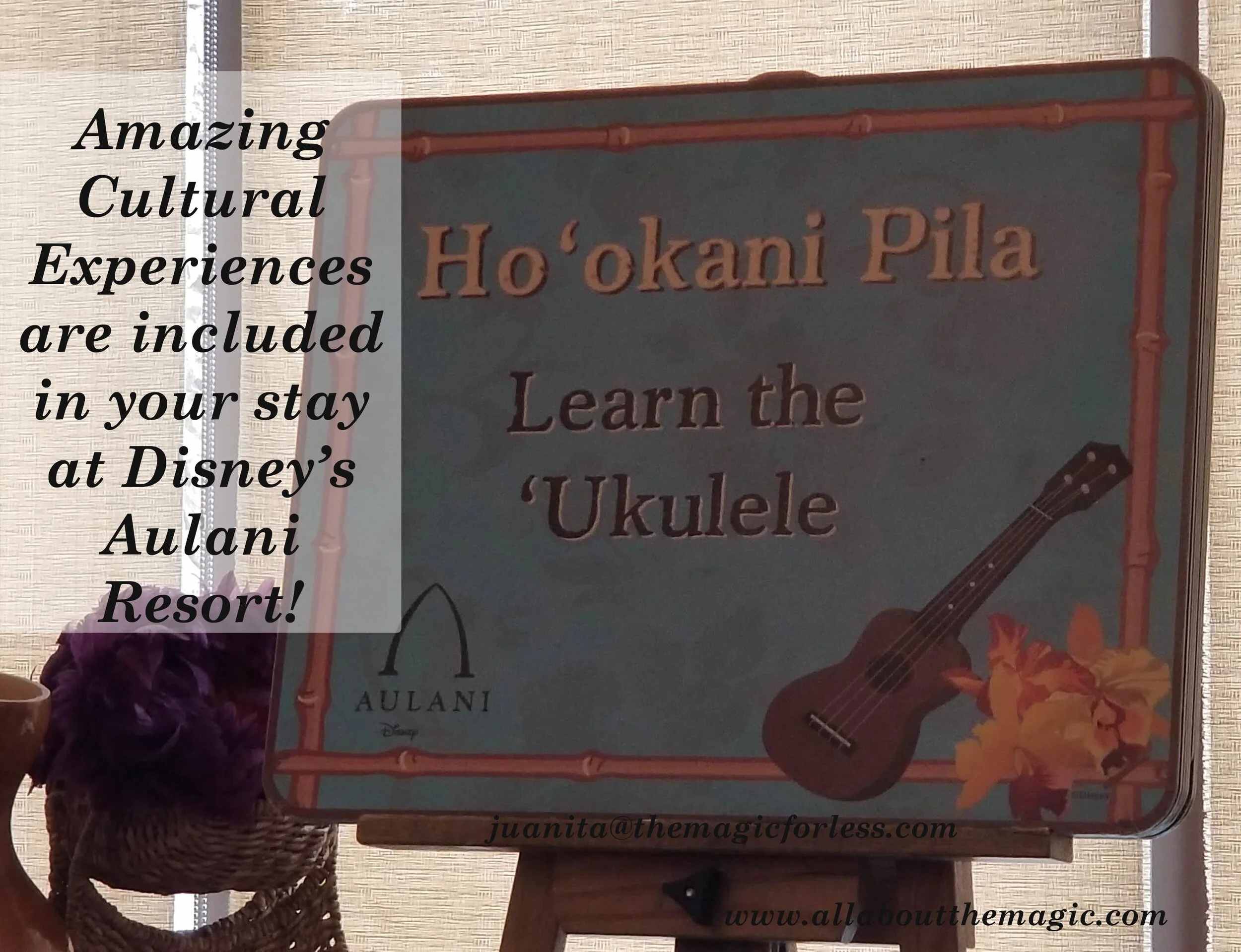 Learn to Play the 'Ukulele at Disney's Aulani Resort — Travel With Juanita