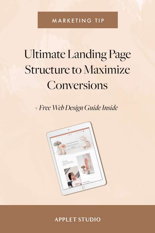 Ultimate Landing Page Structure to Maximize Conversions — Applet Studio