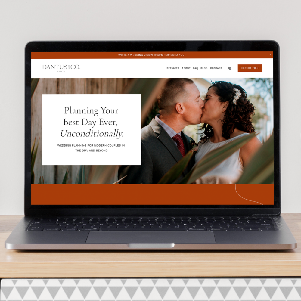 Web Design For A Wedding Planner — Applet Studio