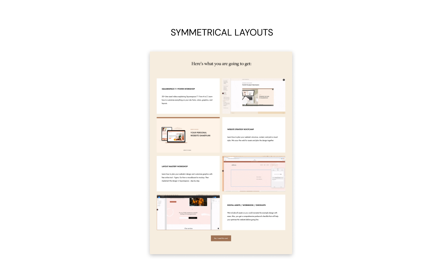 How to design a dazzling sales page on Squarespace — Applet Studio