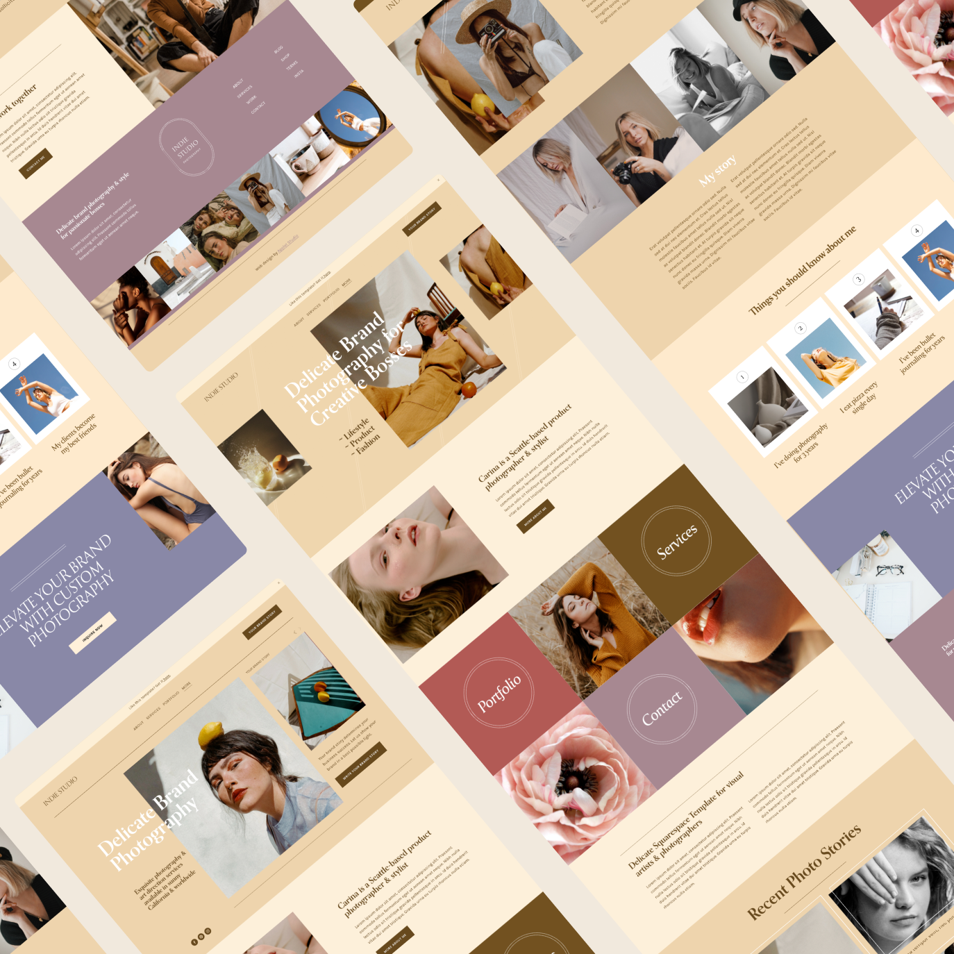 Premium Squarespace Templates for Creative Entrepreneurs — Applet Studio