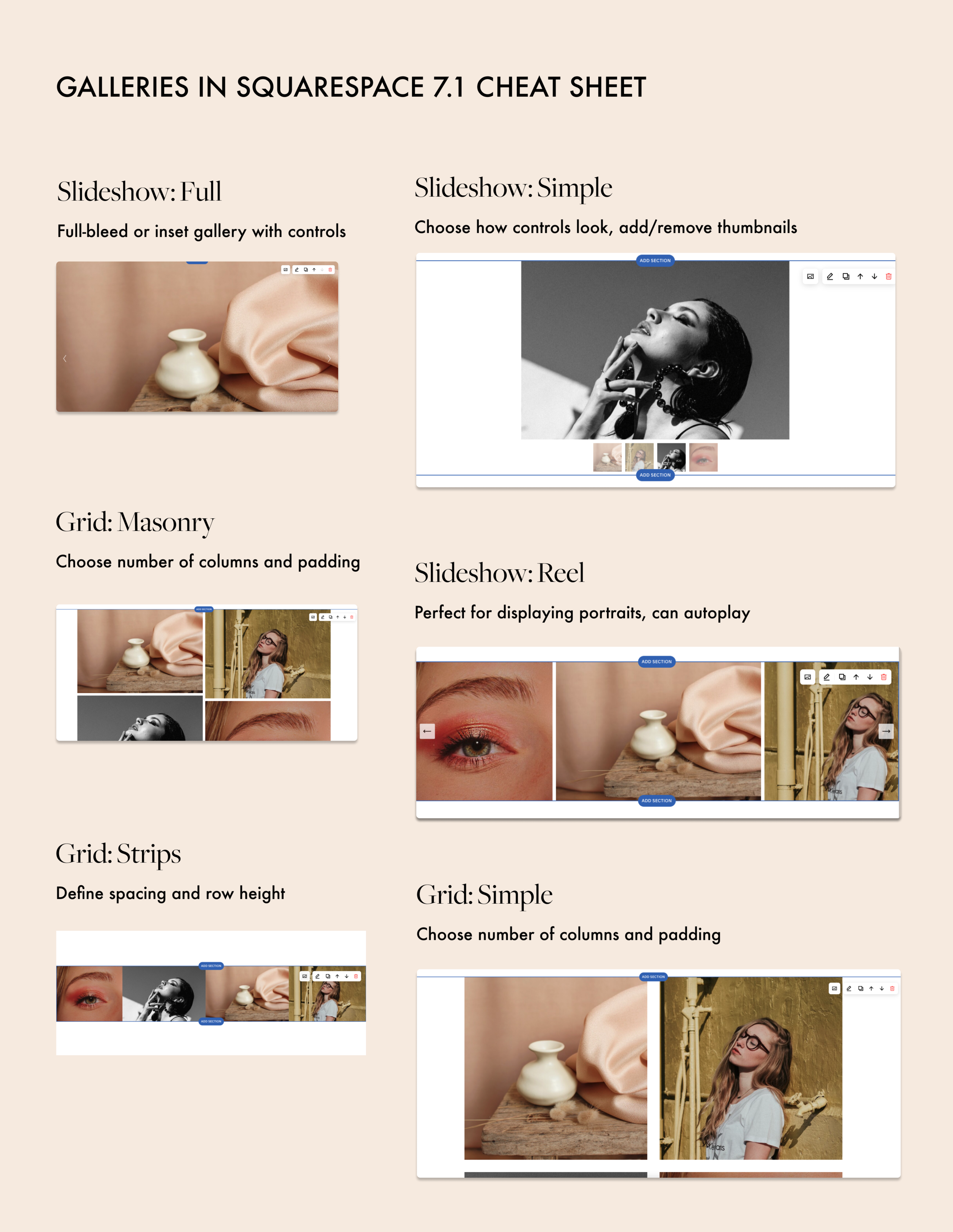 Beautiful Gallery Customizations for Photographers in Squarespace 7.1 ...