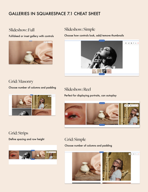 Beautiful Gallery Customizations for Photographers in Squarespace 7.1 ...