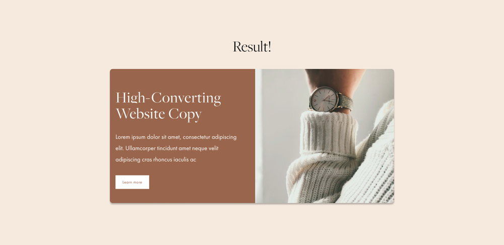 Super Easy Split Section Layout In Squarespace 7.1 — Applet Studio