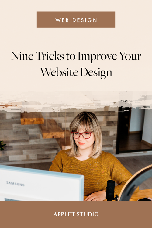 9 Tricks to Improve Your Website Design Over a Weekend — Applet Studio