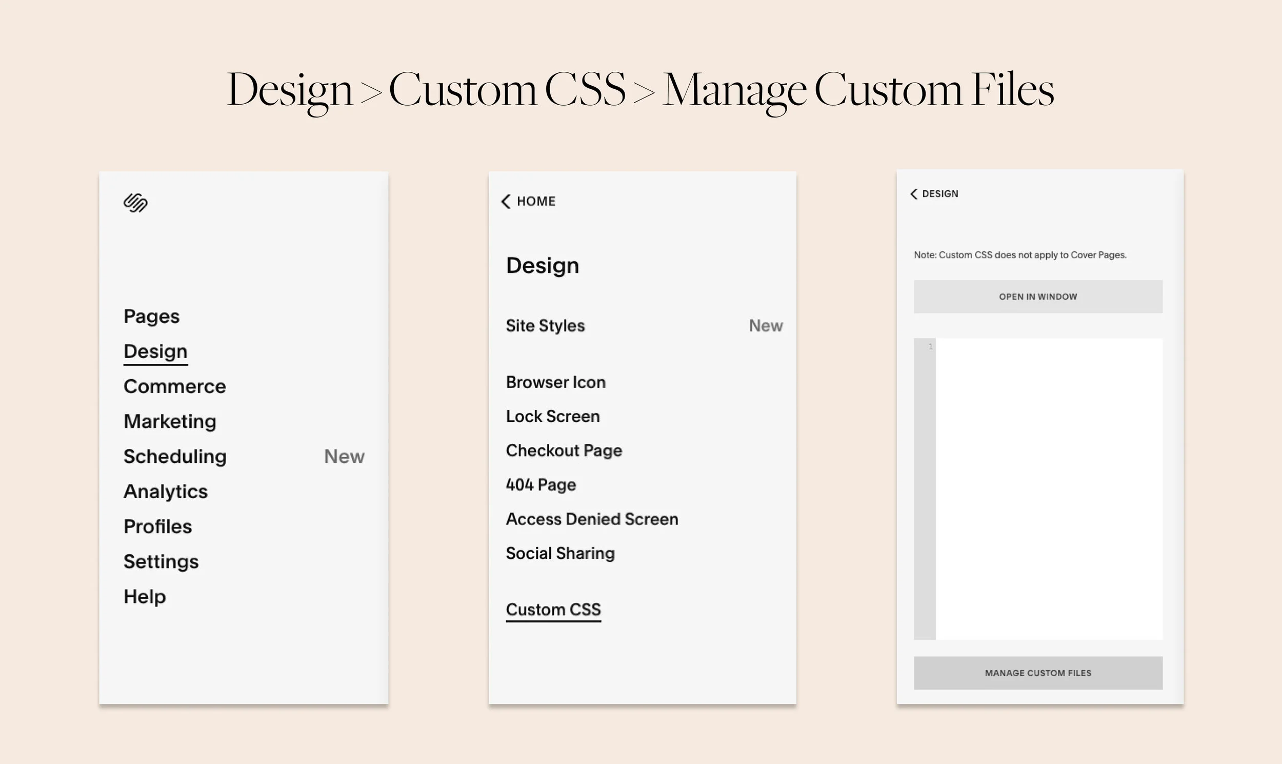 How to upload custom fonts to your Squarespace website — Applet Studio