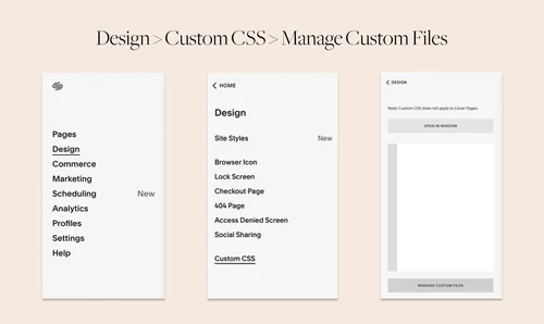 How to upload custom fonts to your Squarespace website — Applet Studio
