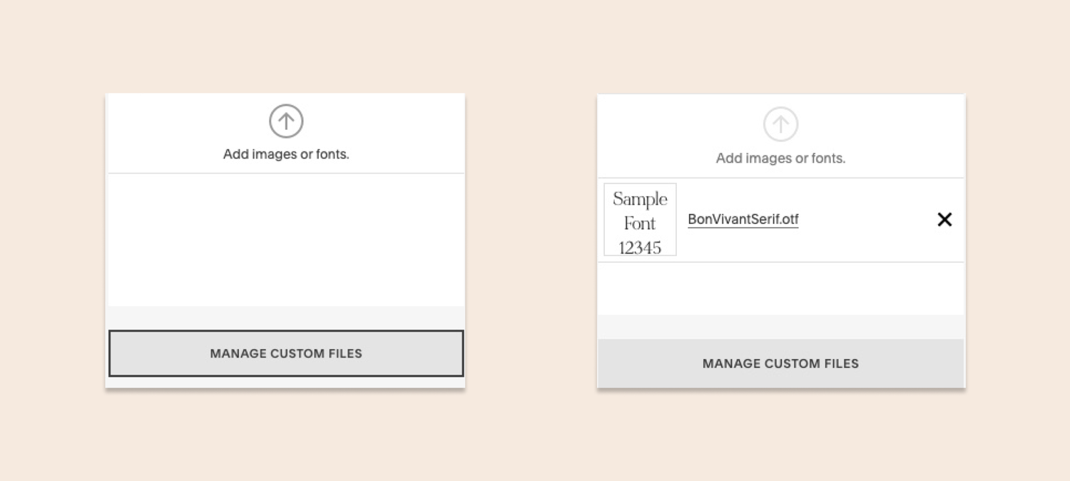 How to upload custom fonts to your Squarespace website — Applet Studio