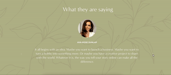 Super Easy Testimonial Slider in Squarespace — Applet Studio