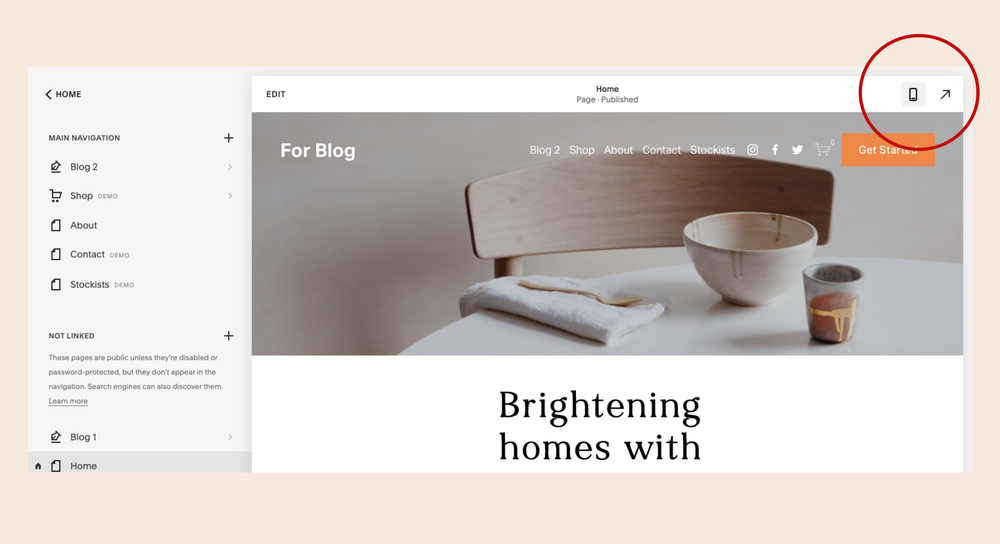 How to hide and swap sections on mobile in Squarespace 7.1 — Applet Studio