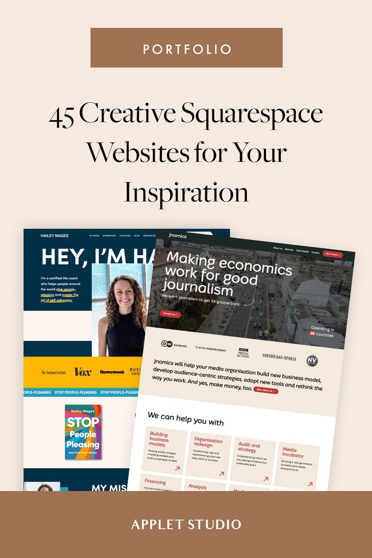 Blog & Portfolio — Applet Studio