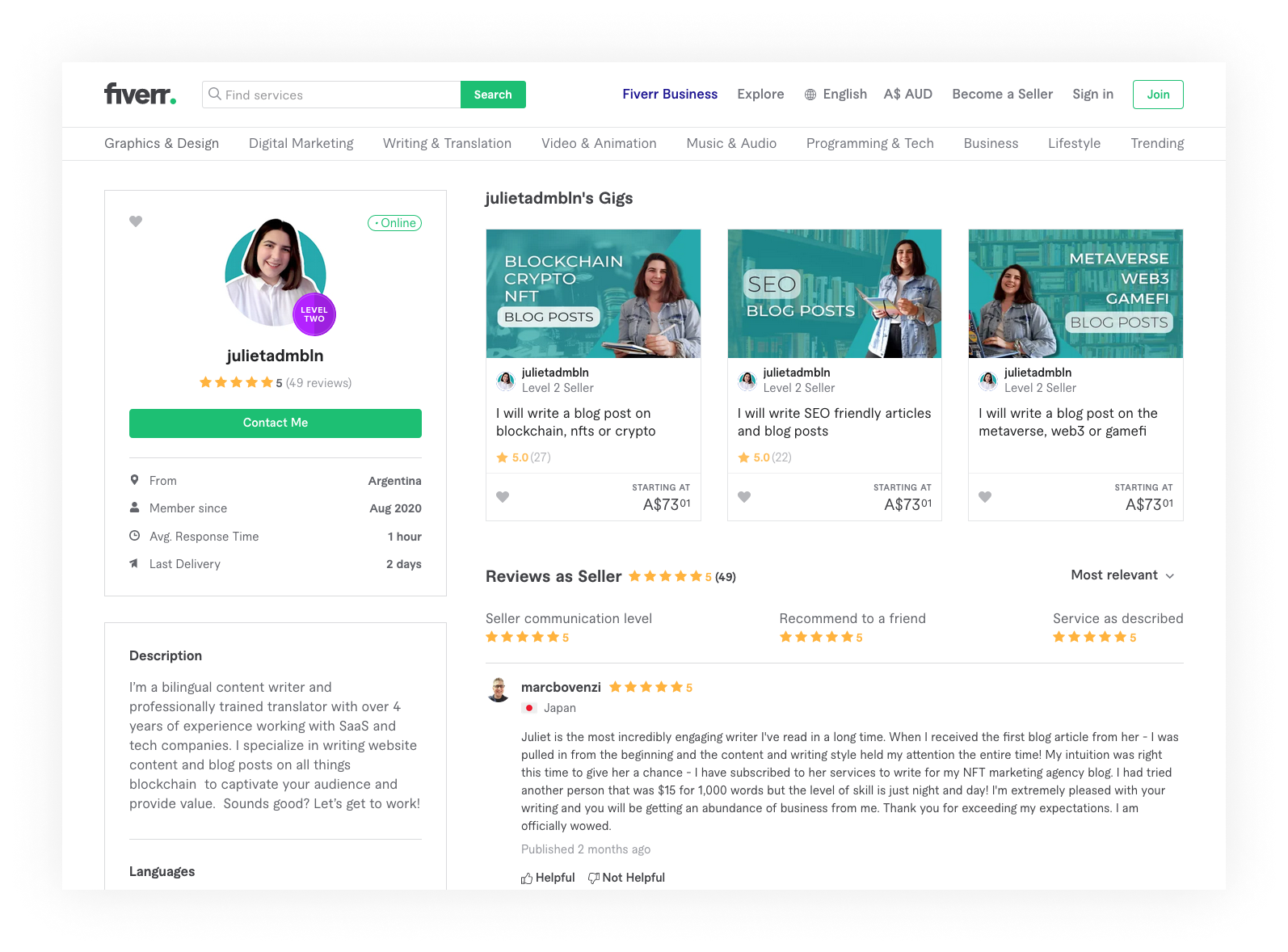 How to get clients on Fiverr as a new Squarespace designer — Applet Studio