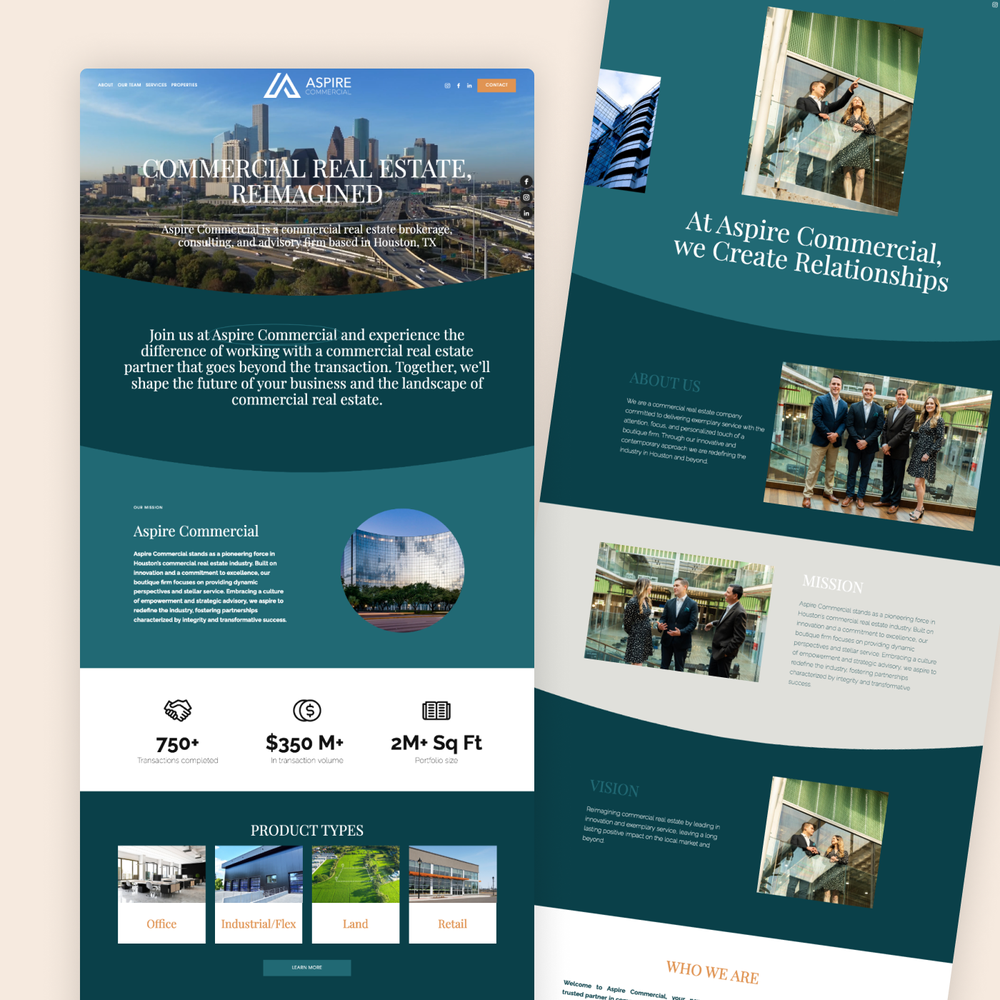 20+ Squarespace Real Estate Website Examples for your Inspiration ...