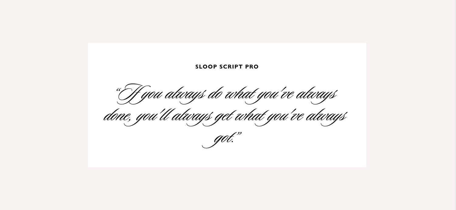 Pretty Handwriting Fonts in Squarespace + Tilted Script CSS snippet — Applet Studio