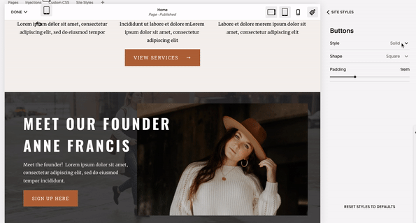 Fix Up Your Squarespace 7.1 Buttons (CSS Snippets Inside) — Applet Studio