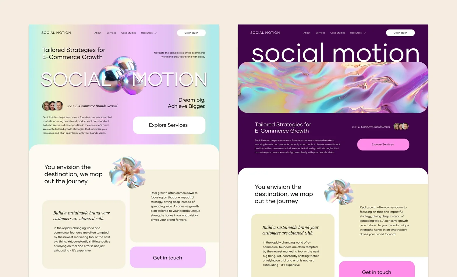 Feminine Web Design for Your Inspiration in 2025 — Applet Studio