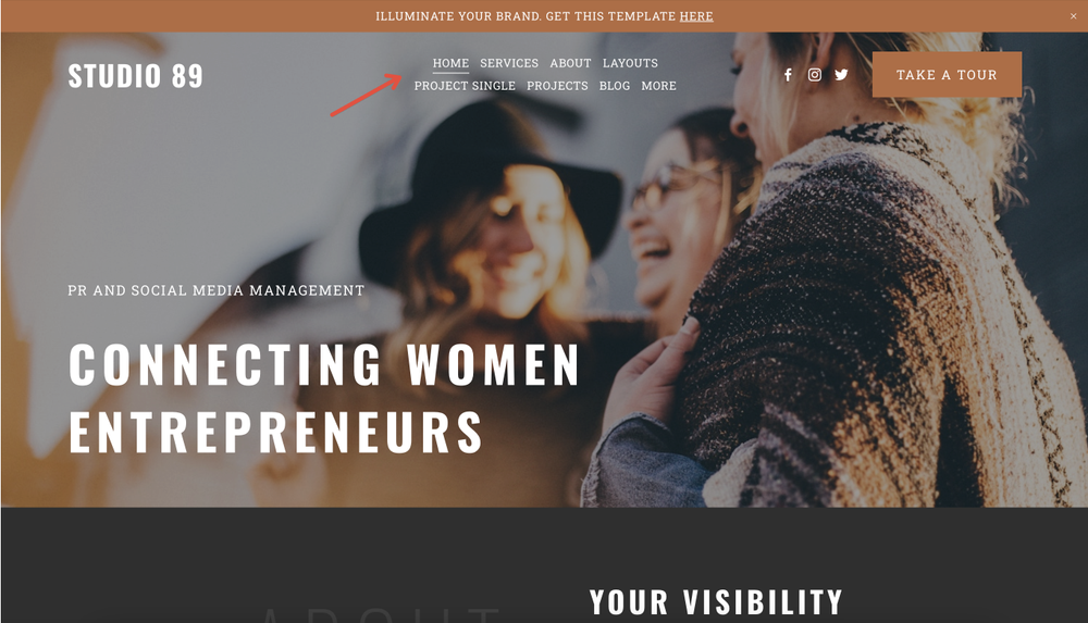 Fix Centered Menu On Squarespace — Applet Studio