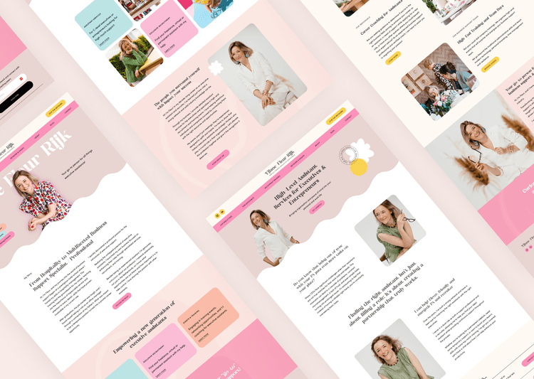 Colorful and Optimistic Brand and Website for a Coach — Applet Studio