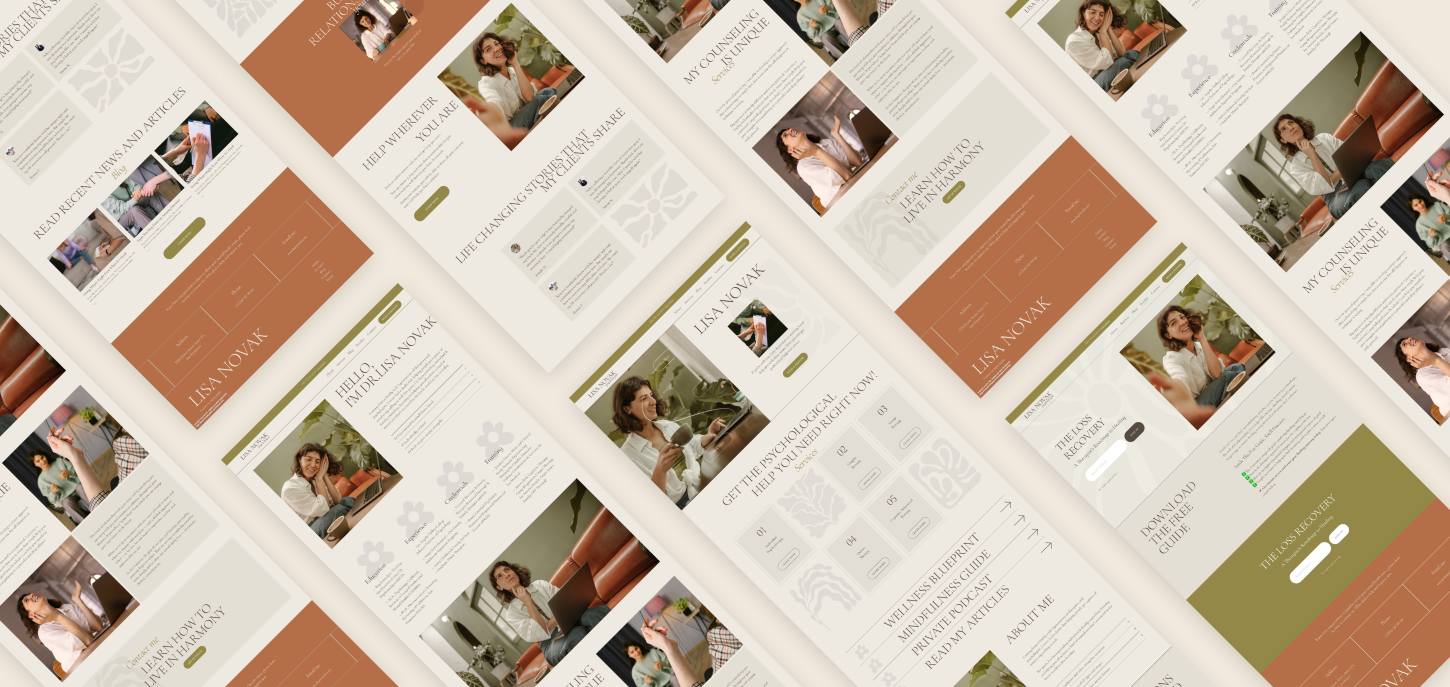 Here&Now - Squarespace template for therapists — Applet Studio