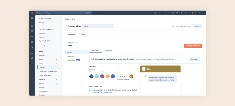 Free Website Chat with Slack Support for Your Squarespace Website ...