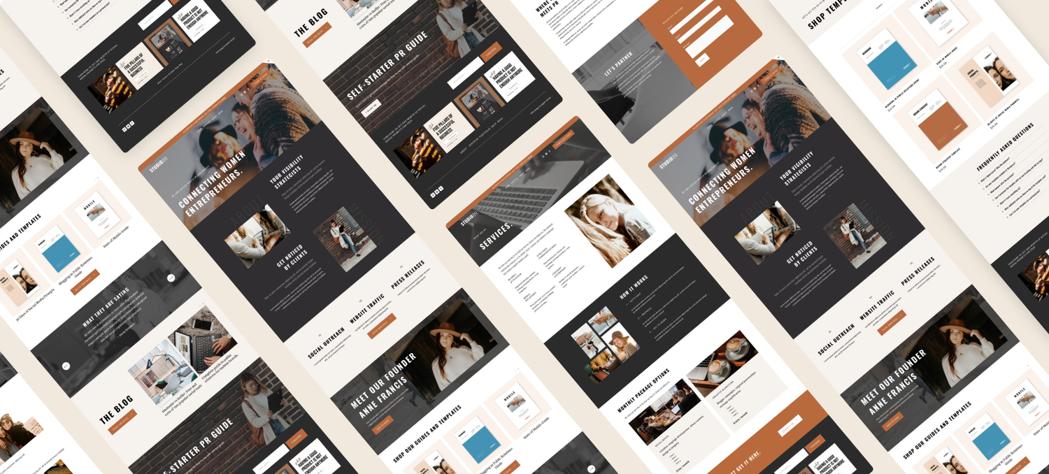 Premium Squarespace Template for Experts — Applet Studio