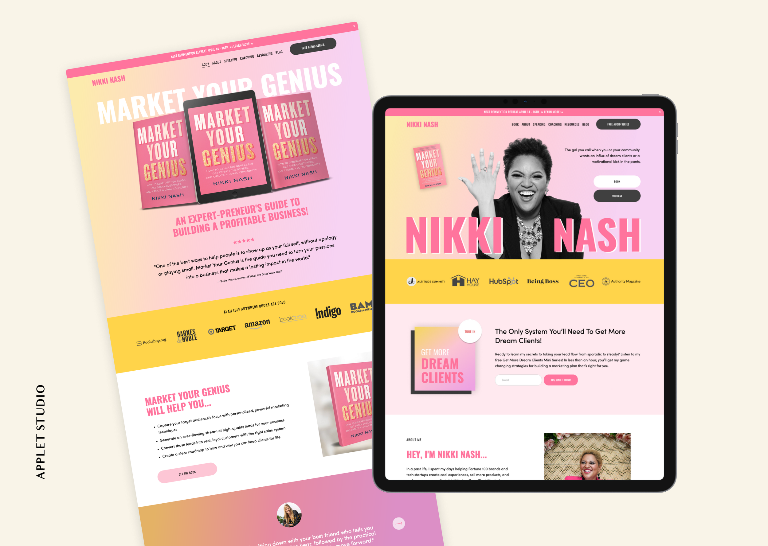 50 Creative Squarespace Websites for Your Inspiration — Applet Studio