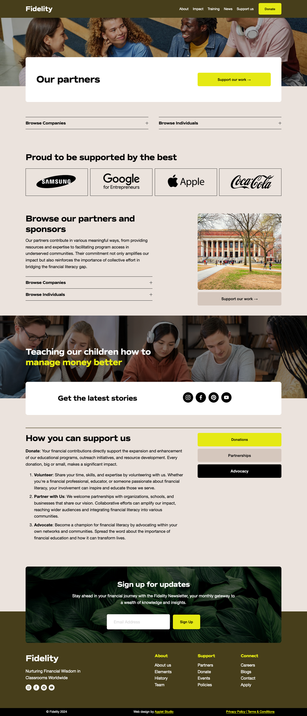 Squarespace for Nonprofits: Essential Features and Fitting Templates ...