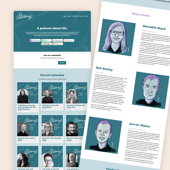 25 Podcaster Websites on Squarespace for Your Inspiration — Applet Studio