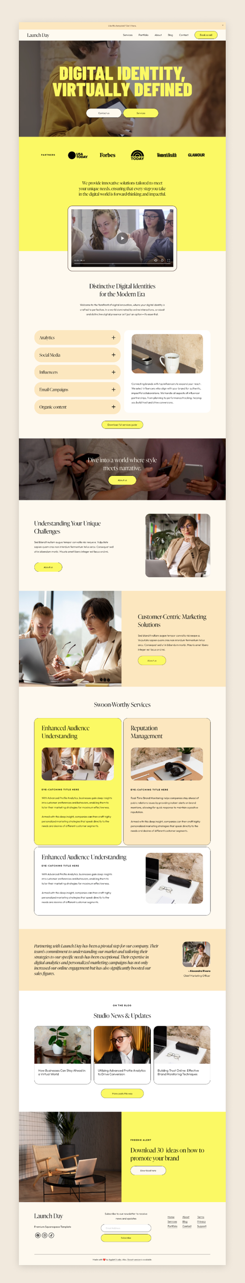 Launch Day – Squarespace 7.1 Fluid Engine — Applet Studio