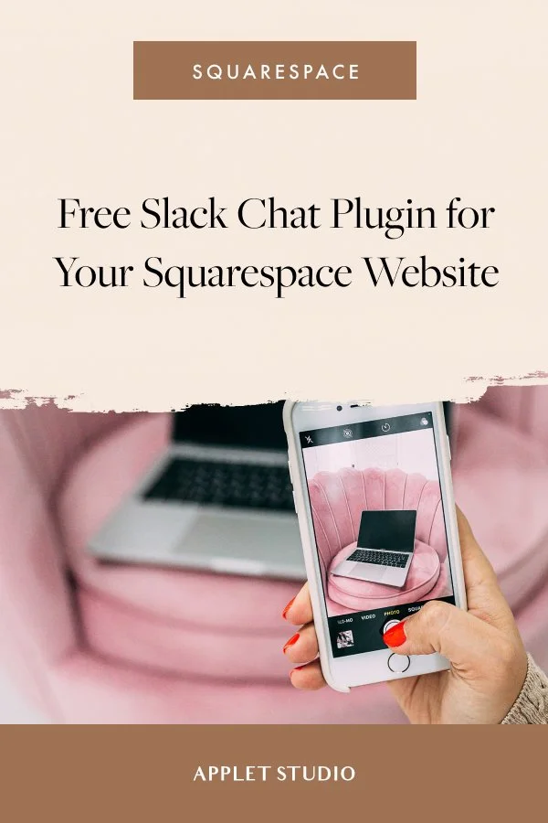 Free Website Chat with Slack Support for Your Squarespace Website ...