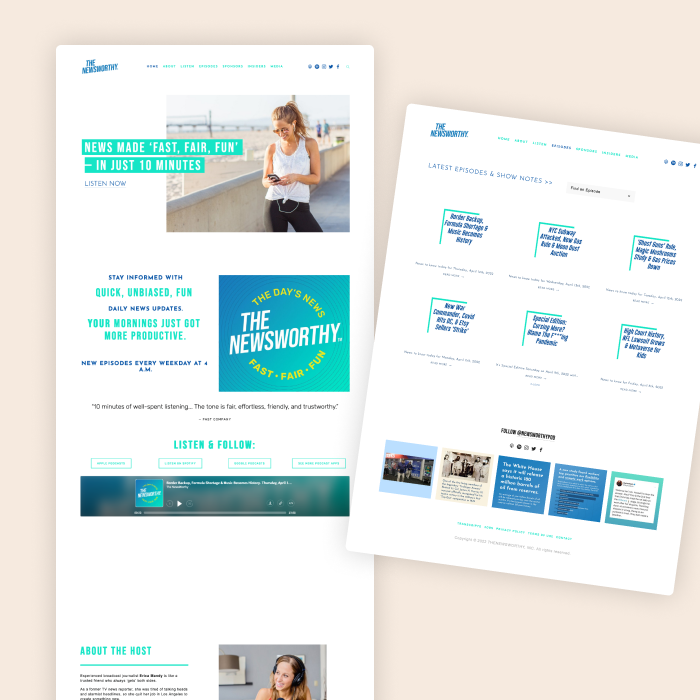 25 Podcaster Websites on Squarespace for Your Inspiration — Applet Studio