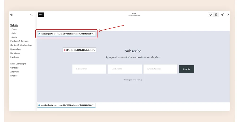 How to Create Gradient Background in Squarespace — Applet Studio
