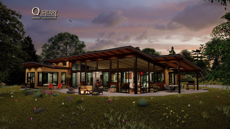 Custom Home Design in Eugene, Residential Architecture — Q. Sterry ...
