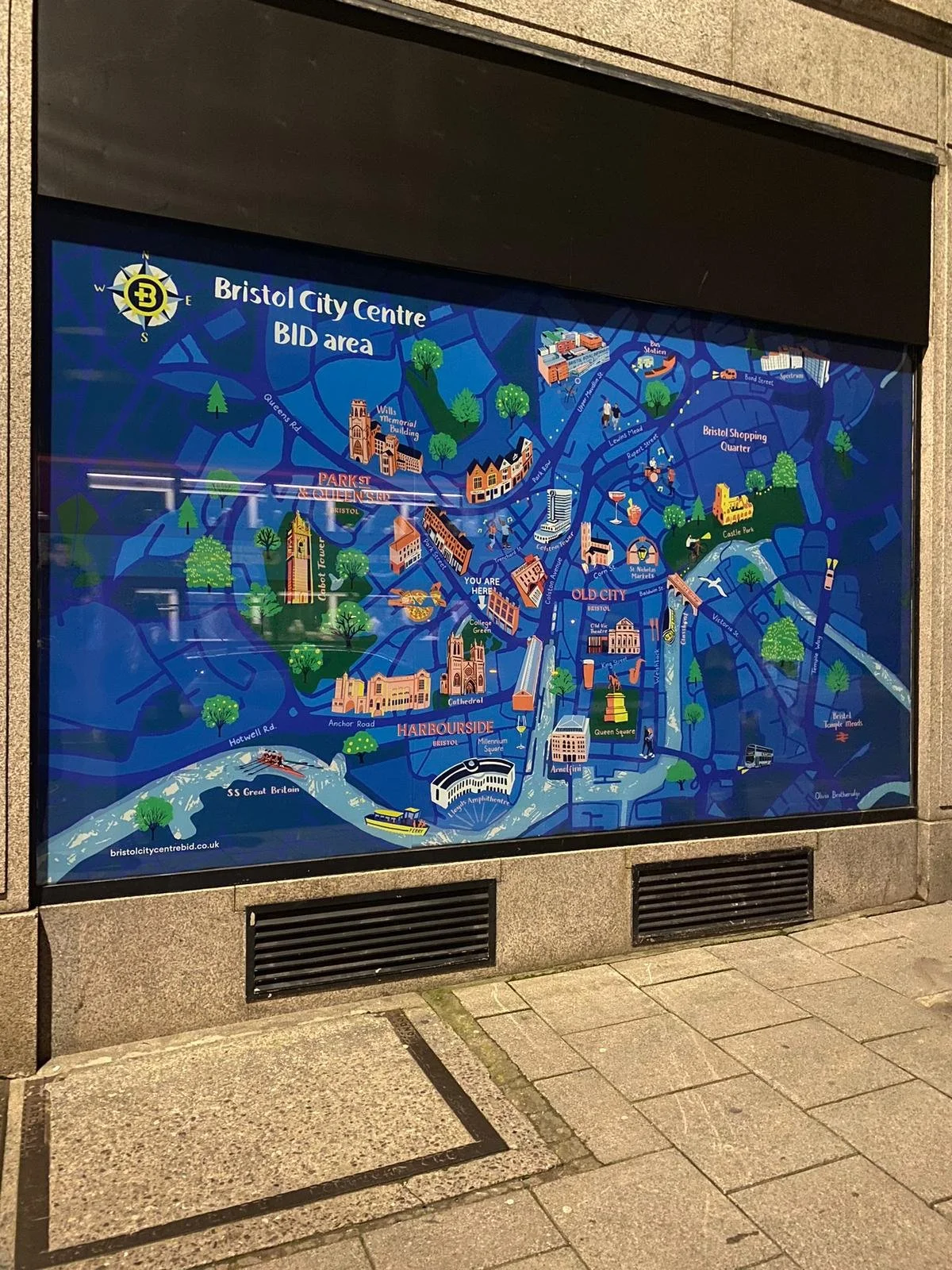 Bristol Illustrated Map — Olivia Brotheridge Design