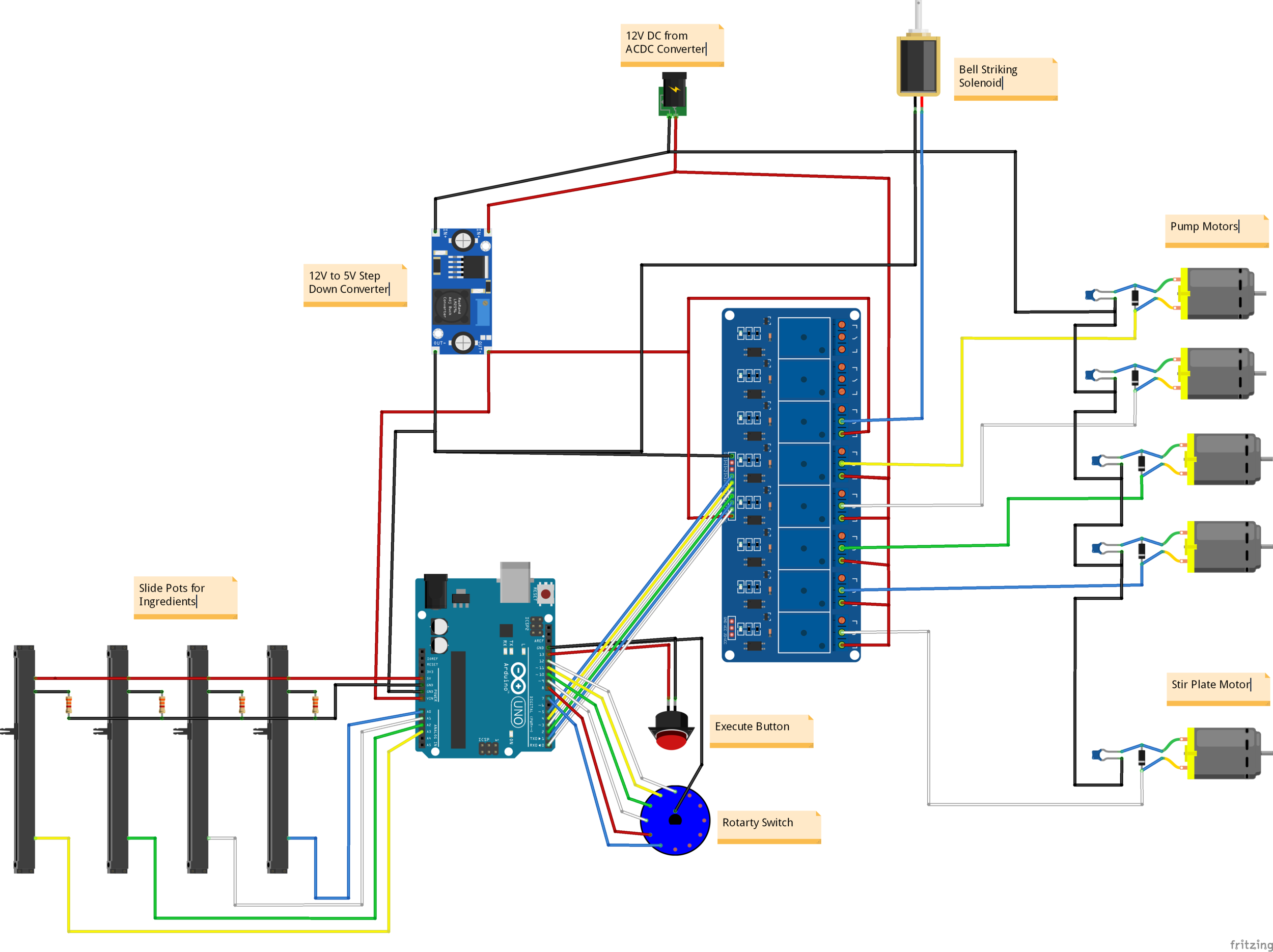 Robotic Bartender With Arduino — Johnny Devine
