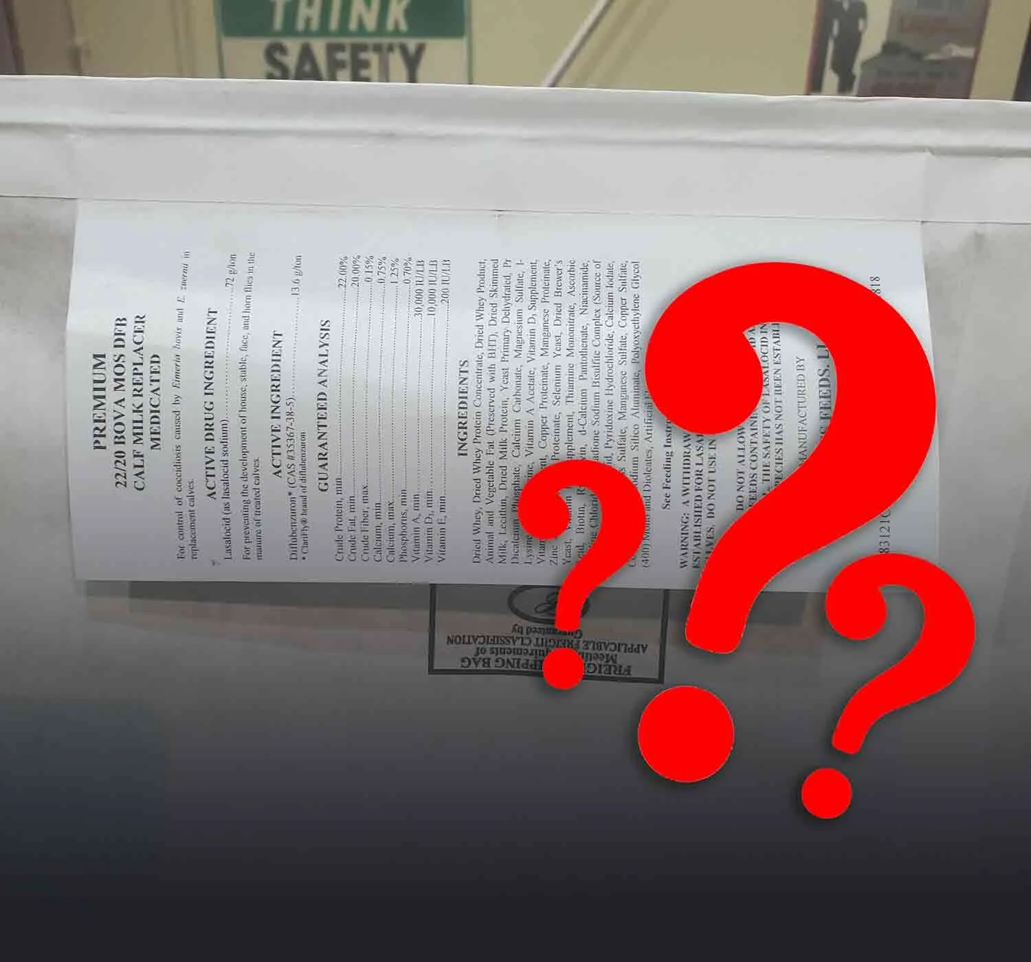 How to Read a Milk Replacer Tag - Strauss Reads