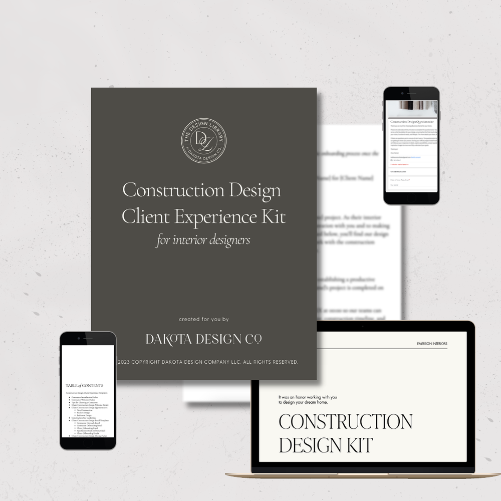 The Design Library: Client Experience Canva, Email, and Contract ...