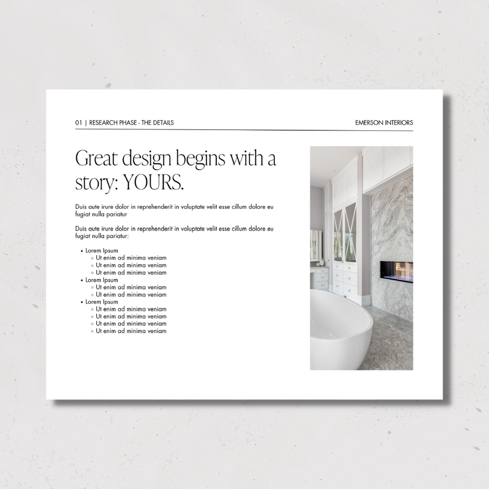 Construction Design Client Experience Templates and Contractor Guides ...