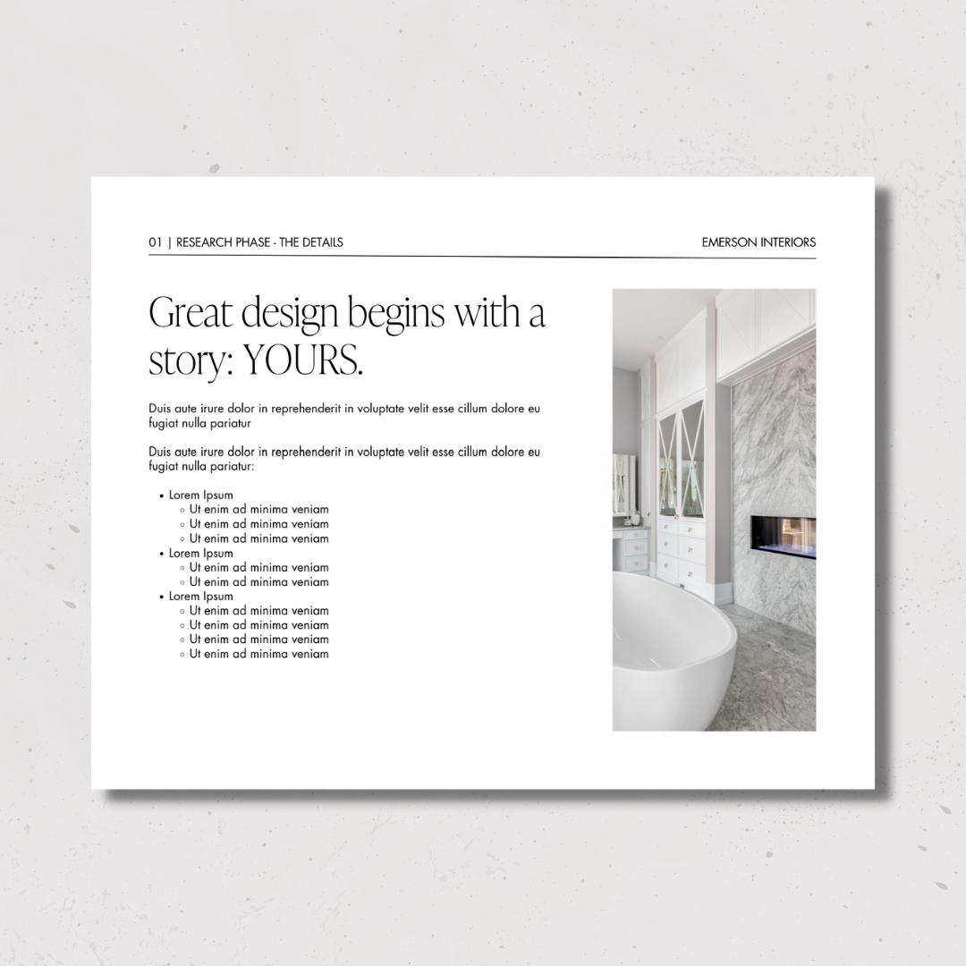 Construction Design Client Experience Templates and Contractor Guides ...