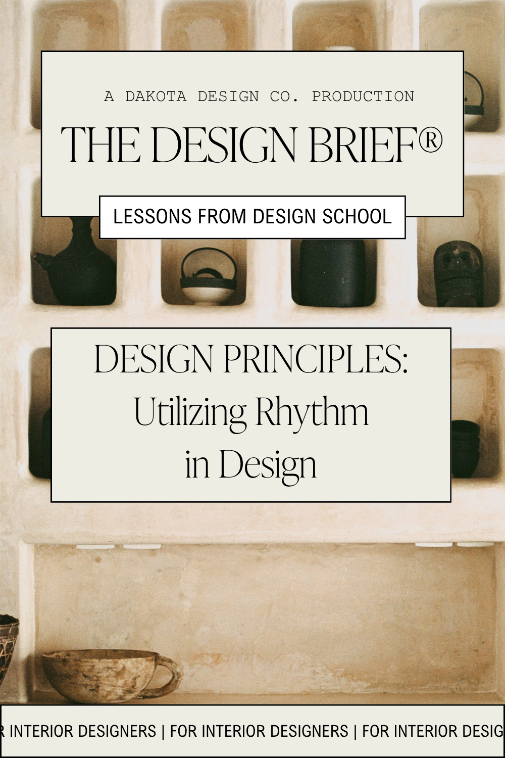 Different types of rhythm in interior design — Dakota Design Co ...
