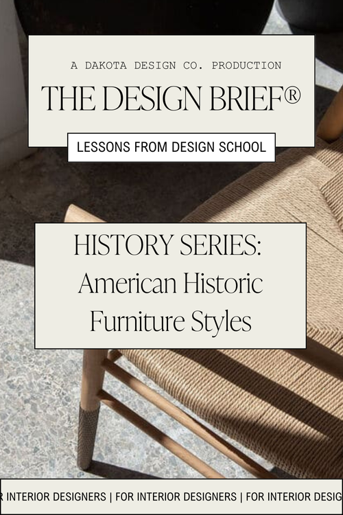 The Design Brief® | Volume XXV | HISTORY SERIES: American Historic ...