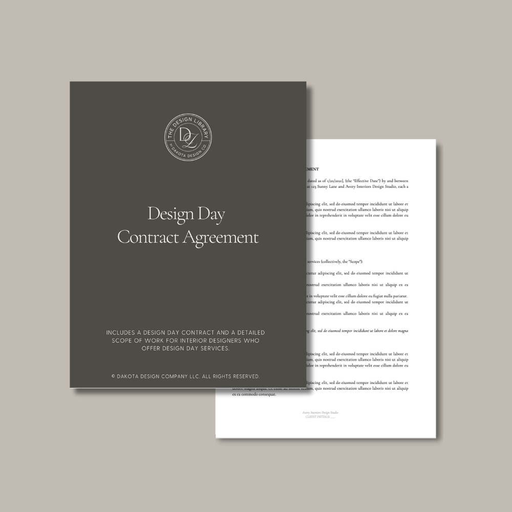 Design Day client experience process templates for Interior Designers ...