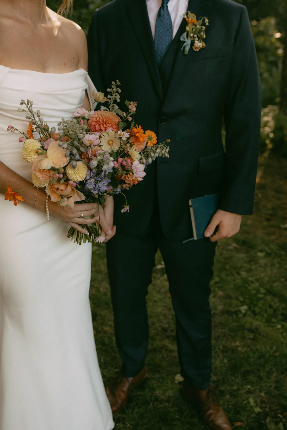 Whimsical Wild Flower Wedding at Bridal Veil Lakes — kristine ae jin