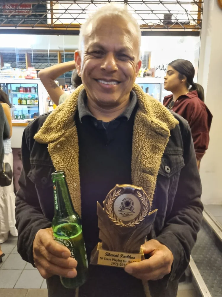 50 Years Playing For The Club - Bharat Parbhoo — Auckland Indian Sports ...