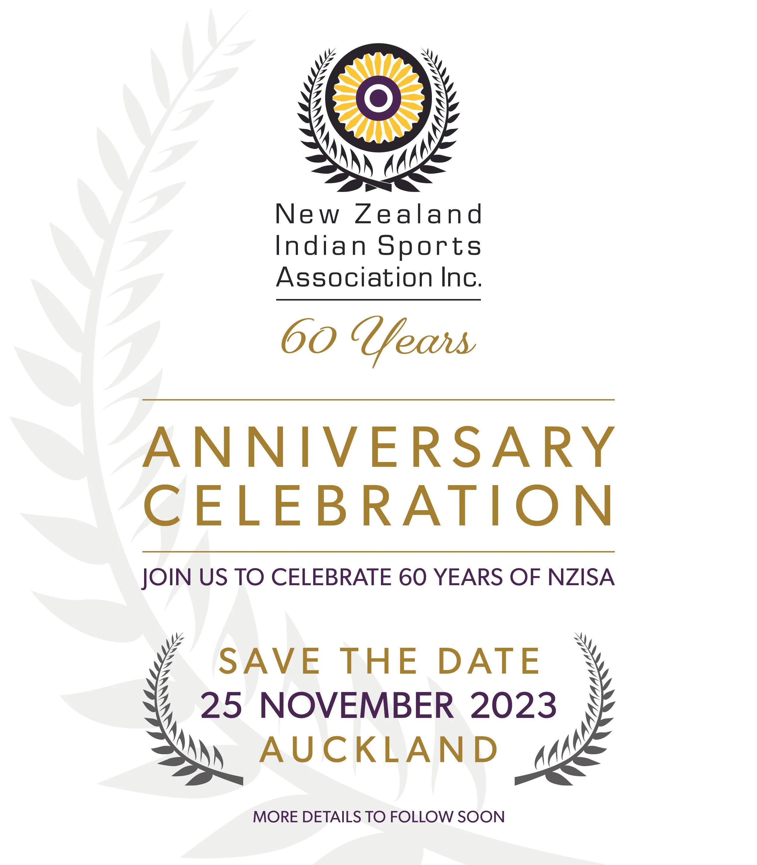 NZISA 60th Anniversary Celebrations — Auckland Indian Sports Club