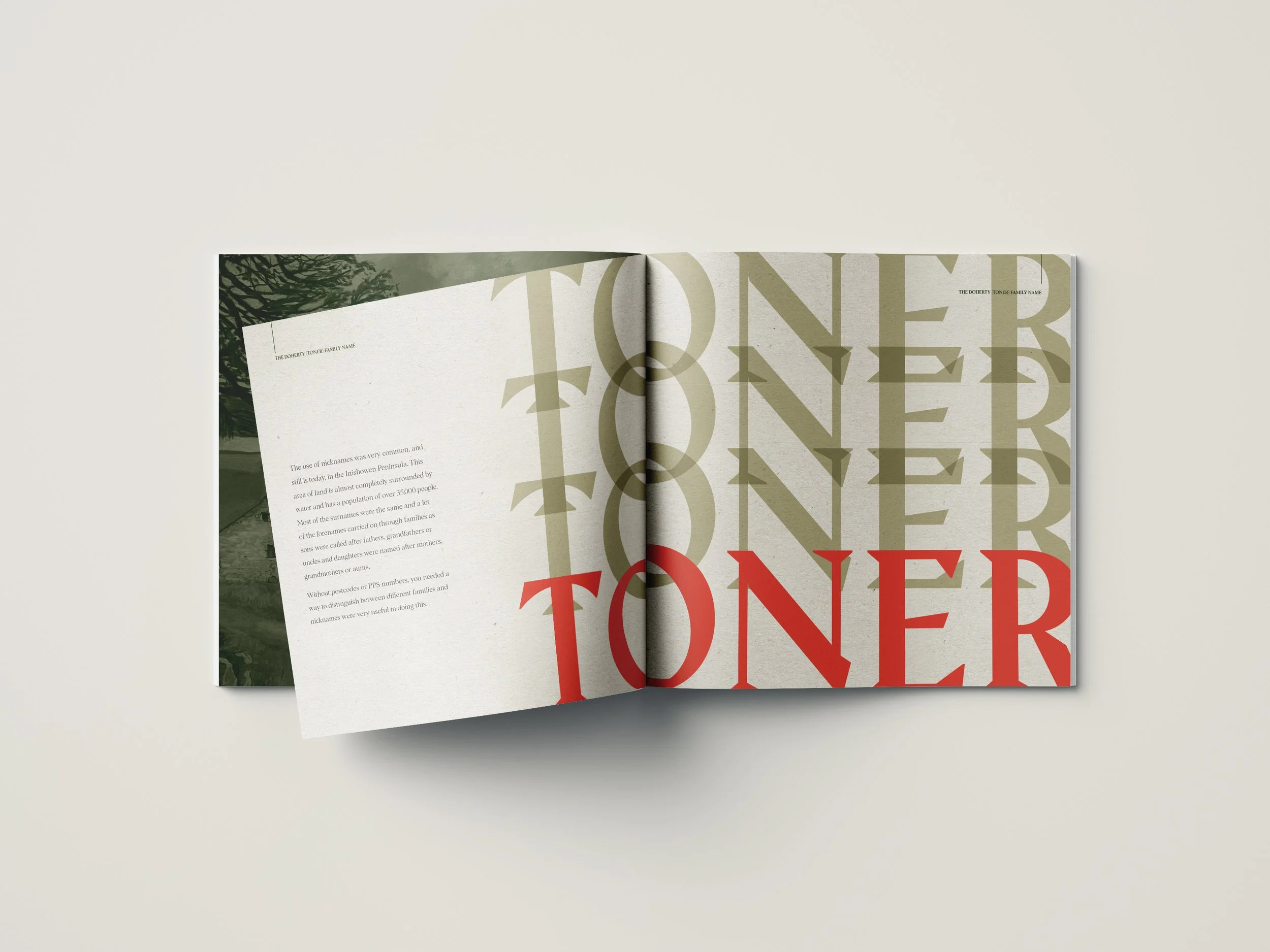 Toner Family Name — Marbarstarbar Brand & Graphic Design