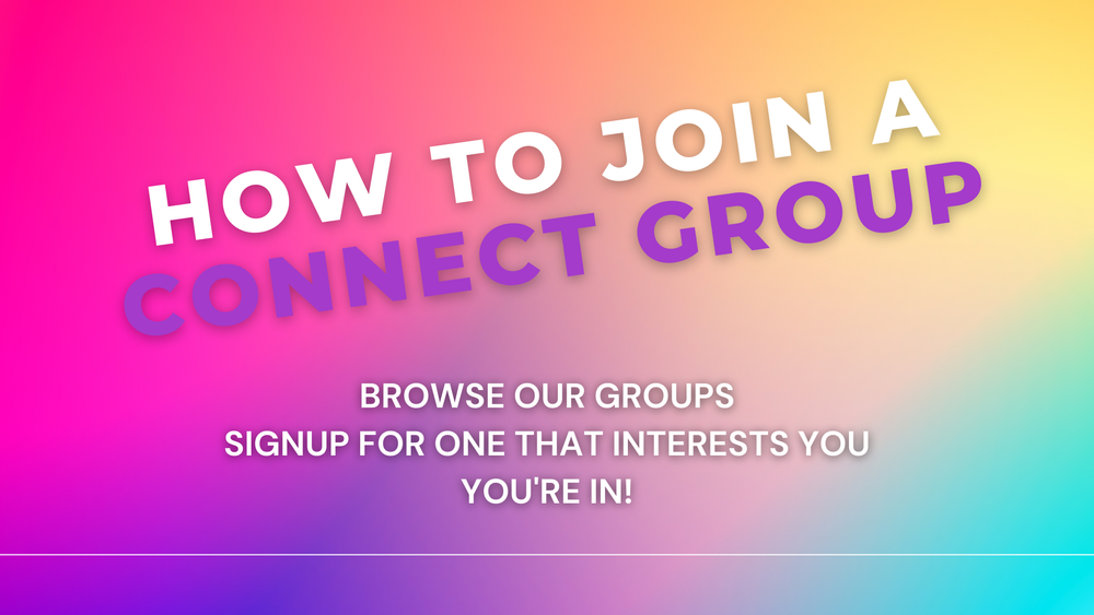 Connect Groups — Elim Church Northampton