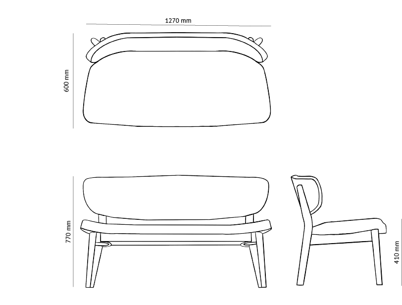 Reo lounge bench — .PLANQ