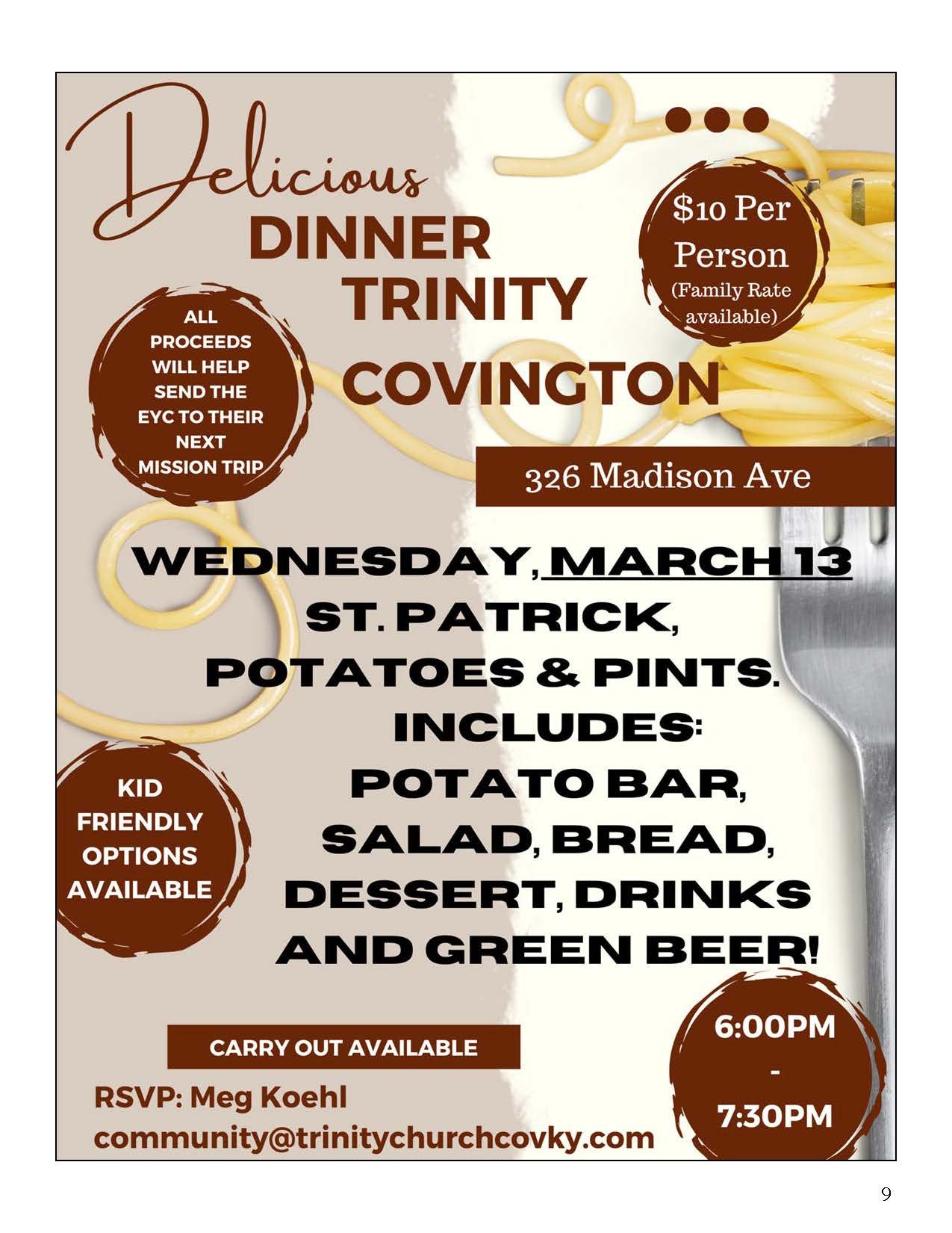 The Chimes: March 2024 — Trinity Episcopal Church, Covington KY
