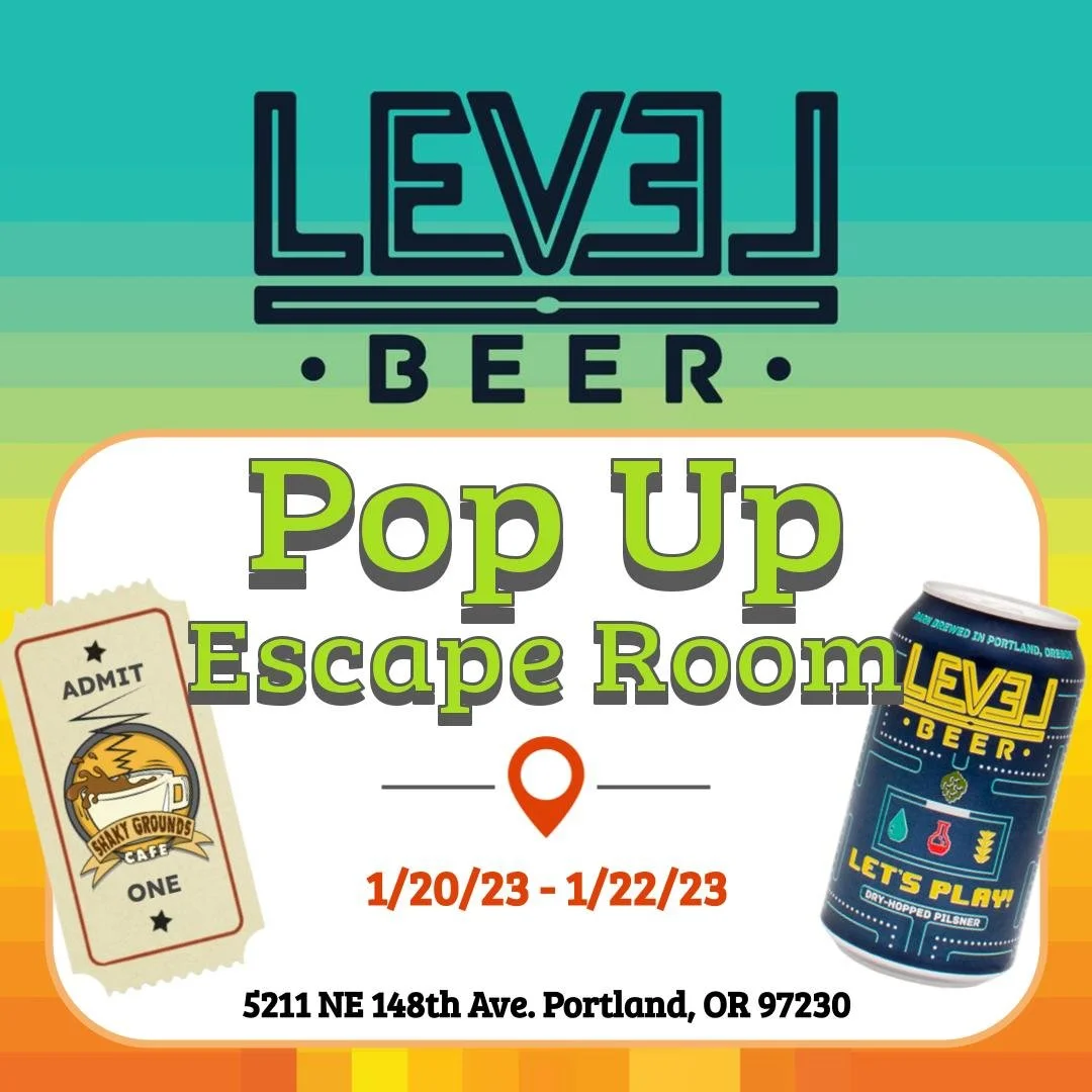 Where to find Portland's mobile escape room. — Shaky Grounds Cafe